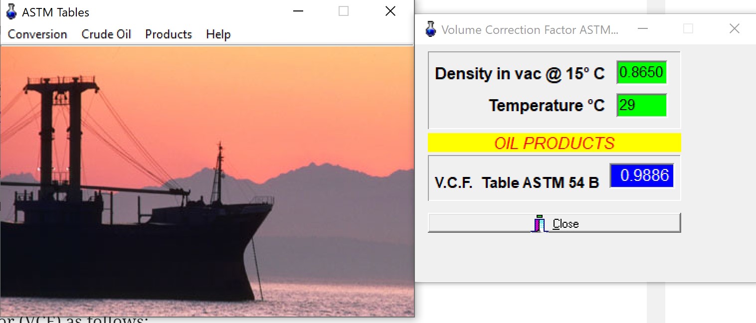 The easiest explanation of Liquid Cargo Calculations (using ASTM Tables) – Marine Legends